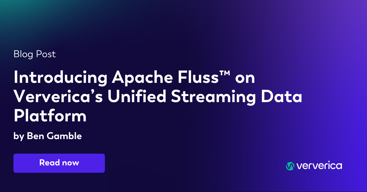 Introducing Apache Fluss™ on Ververica’s Unified Streaming Data Platform